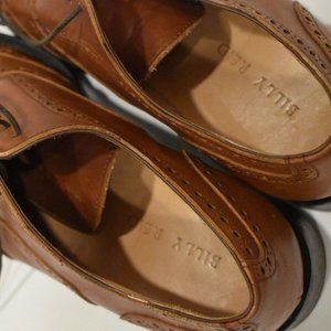 Billy Reid | Shoes | Billy Reid Wingtip Brown Leather Oxford Shoes Mens ...